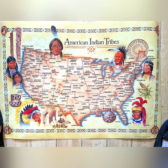 Art | American Native Indians Poster | Poshmark